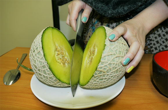 Melon and mayonnaise, anyone? It actually tastes better than you might ...