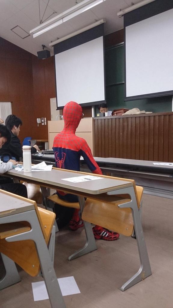Spider-Man takes classes at the University of Tokyo | SoraNews24 -Japan ...