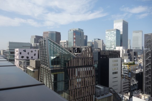 Le Jardin de Tweed: Lunch on the roof terrace at Chanel Ginza ...