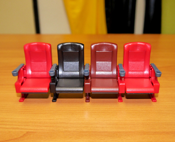 Mini movie theatre seats now on general release, collectors of tiny ...