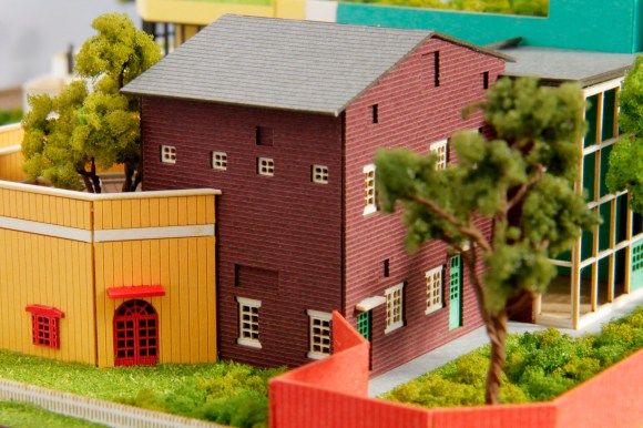 The amazing papercraft model from the Ghibli Museum — see the museum in ...