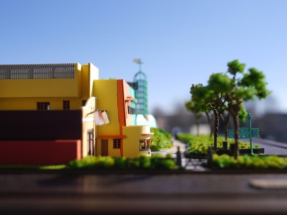 The amazing papercraft model from the Ghibli Museum — see the museum in ...