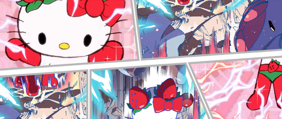 Superhero Hello Kitty robot Ichigoman is back with a new manga ...